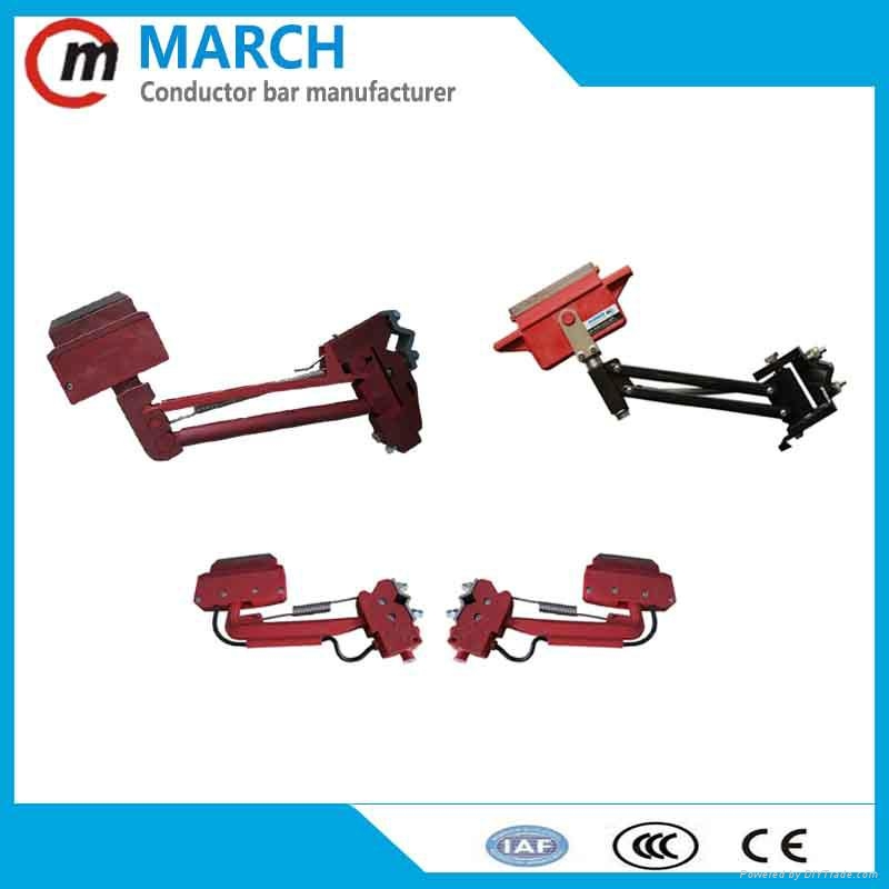 Railway Electrification collector systems safetrack current collector ...