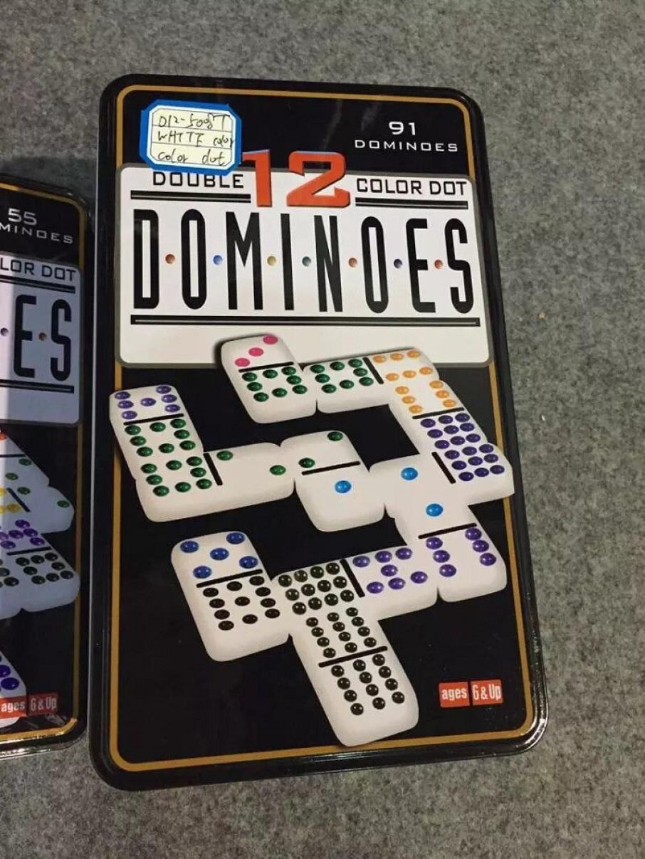 Double 12 Dominoes Set - D12-5210T (China Trading Company) - Board Game ...