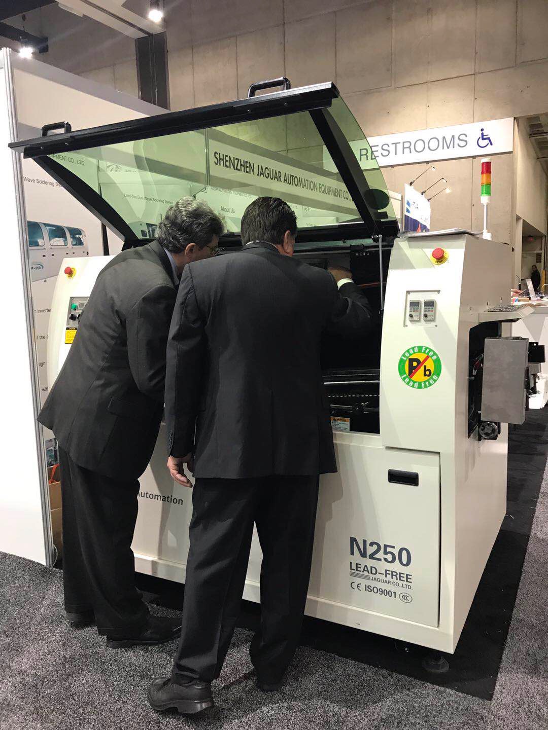 Front Panel Controlled lead-free dual wave soldering machine - N250 ...