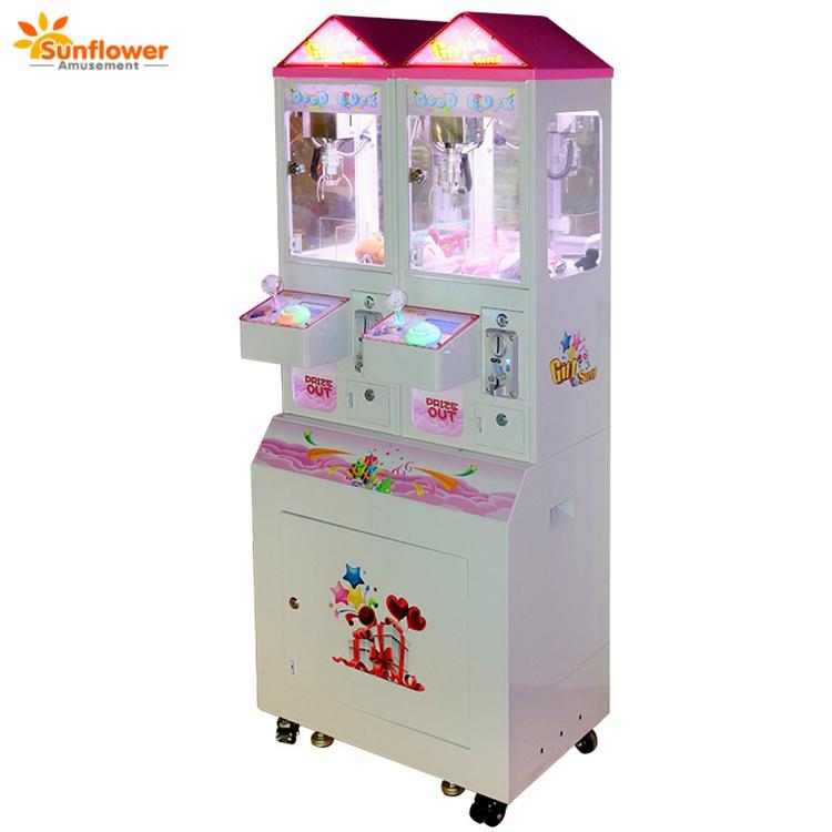 2 Players Coin Operated Mini Claw Crane Arcade Game Machine - SF-G06 ...