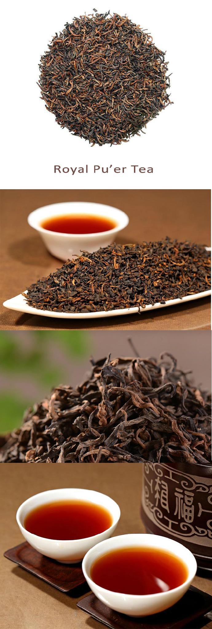 Chinese Royal Pu'er Tea Loose Leaf Tea - Merlin Bird (China ...