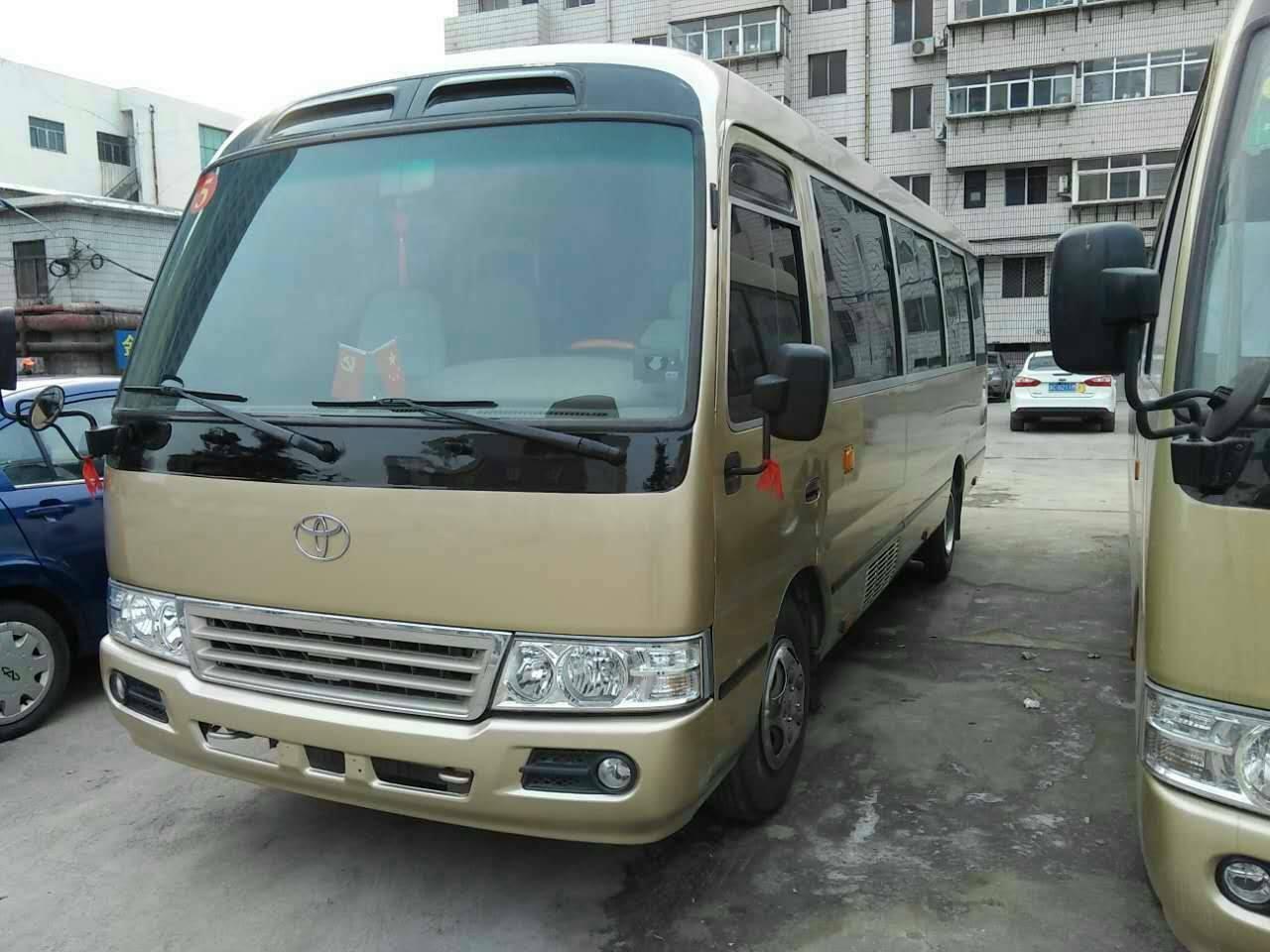 Toyota Coaster bus, Japanese used bus 2009 minibus - Toyo002 (China ...