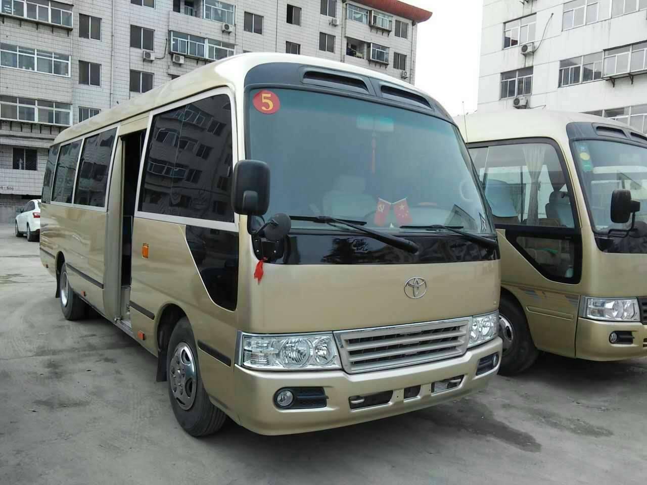 Toyota Coaster bus, Japanese used bus 2009 minibus - Toyo002 (China ...