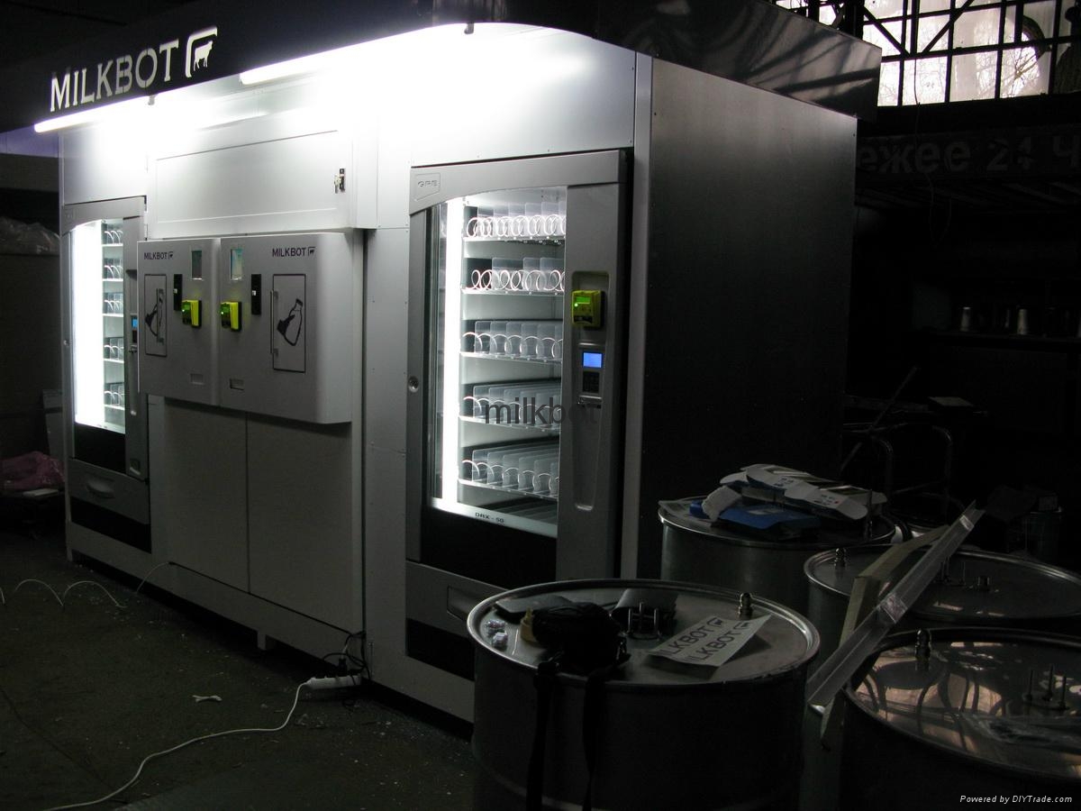 Fresh milk vending super machine - Mega - Megamilkbot (Czech Republic ...