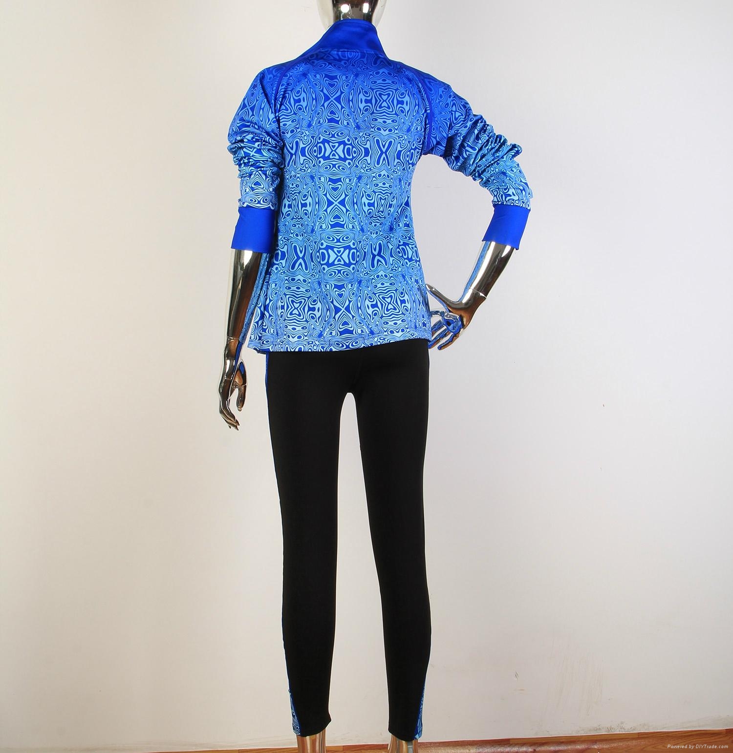 Blue Sportswears Yoga Three Pieces Yoga Jacket - Xinyi (China ...