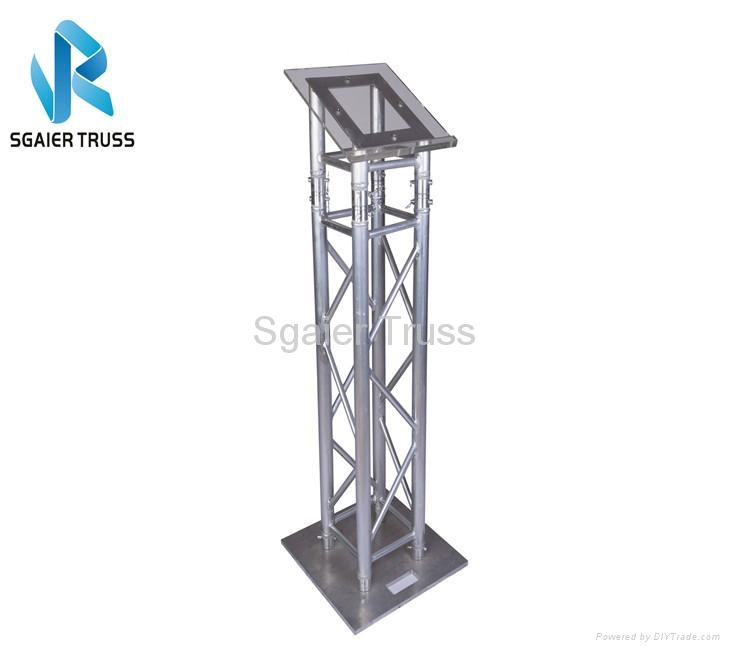 Modern Aluminum Podium Show Display Podium Counter Speach Stand for ...