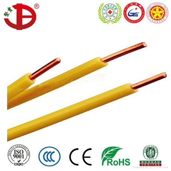 450/750V 6491X Single Core PVC Insulated Electrical cable H07V-U - bv - Jianbao cable (China ...