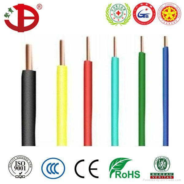 450/750V 6491X Single Core PVC Insulated Electrical cable H07V-U - bv - Jianbao cable (China ...
