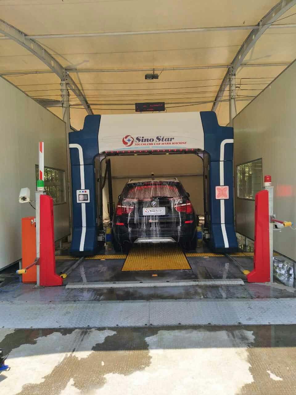 Rollover Touchless Automatic Car Wash Machine System - S7 - Sino Star ...