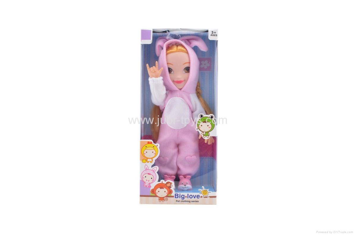 Female doll with rabbit clothes suit with IC function - NO.24270 ...
