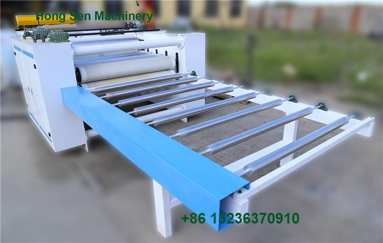 Double side single side MDF sticking laminating machine laminator ...