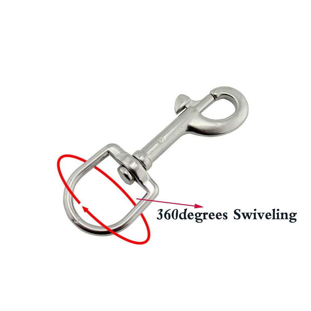 Stainless Steel Oval Single Bull Snap Hook - Oval Snap Hook - Zhibo ...