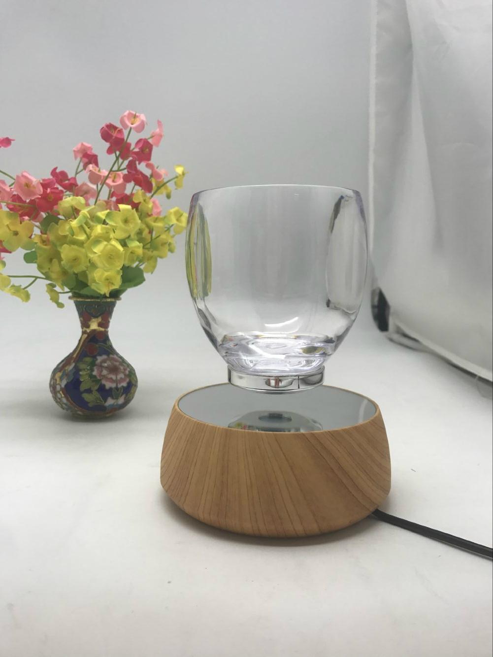 Resin magnetic levitation floating cup glass display stand - PA-0712 ...