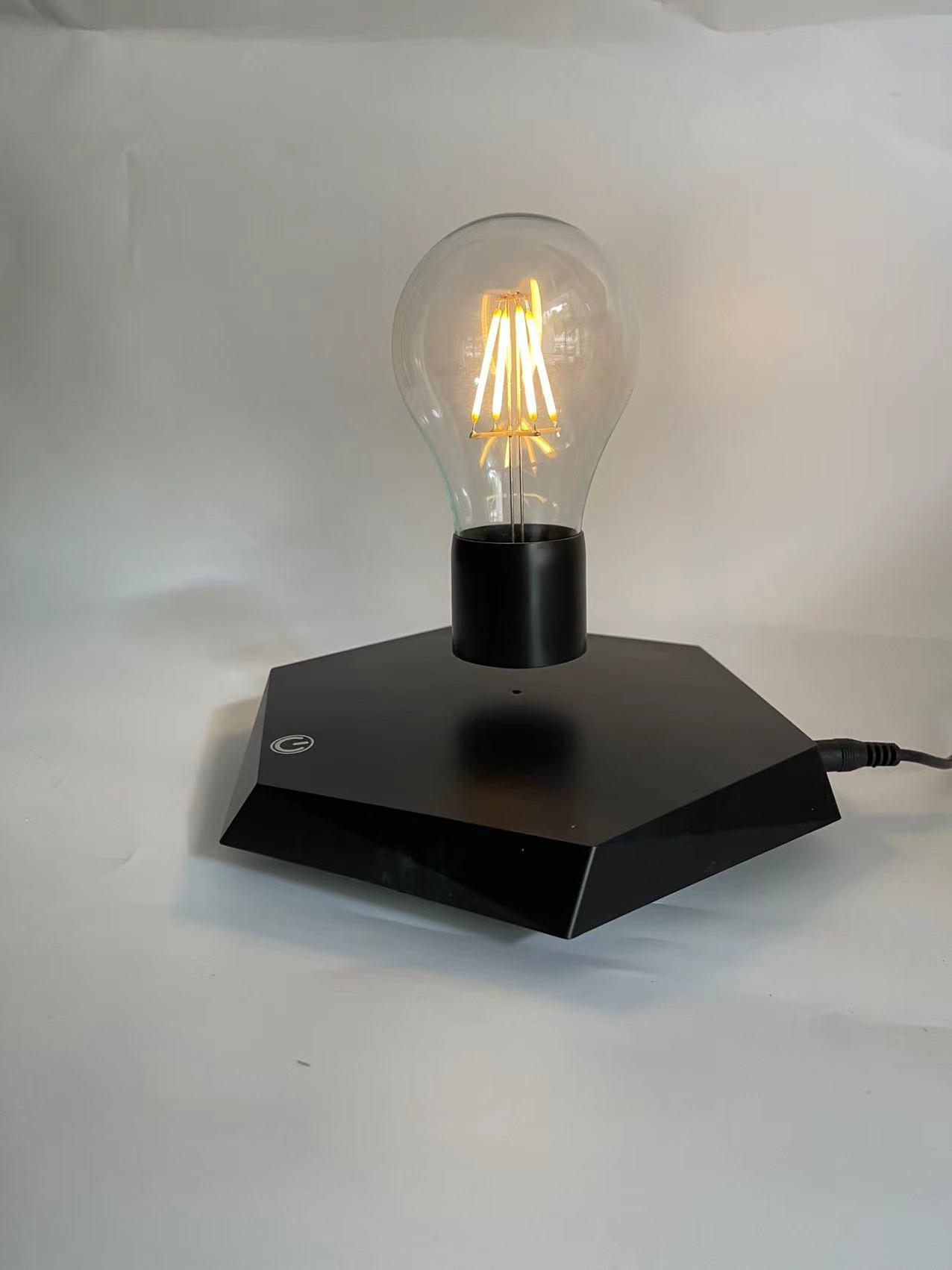 black base magnetic levitation desk floating lamp night light (China ...