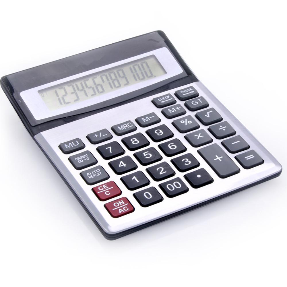 12-digits dual power check calculator for office - HY-2120S (China ...