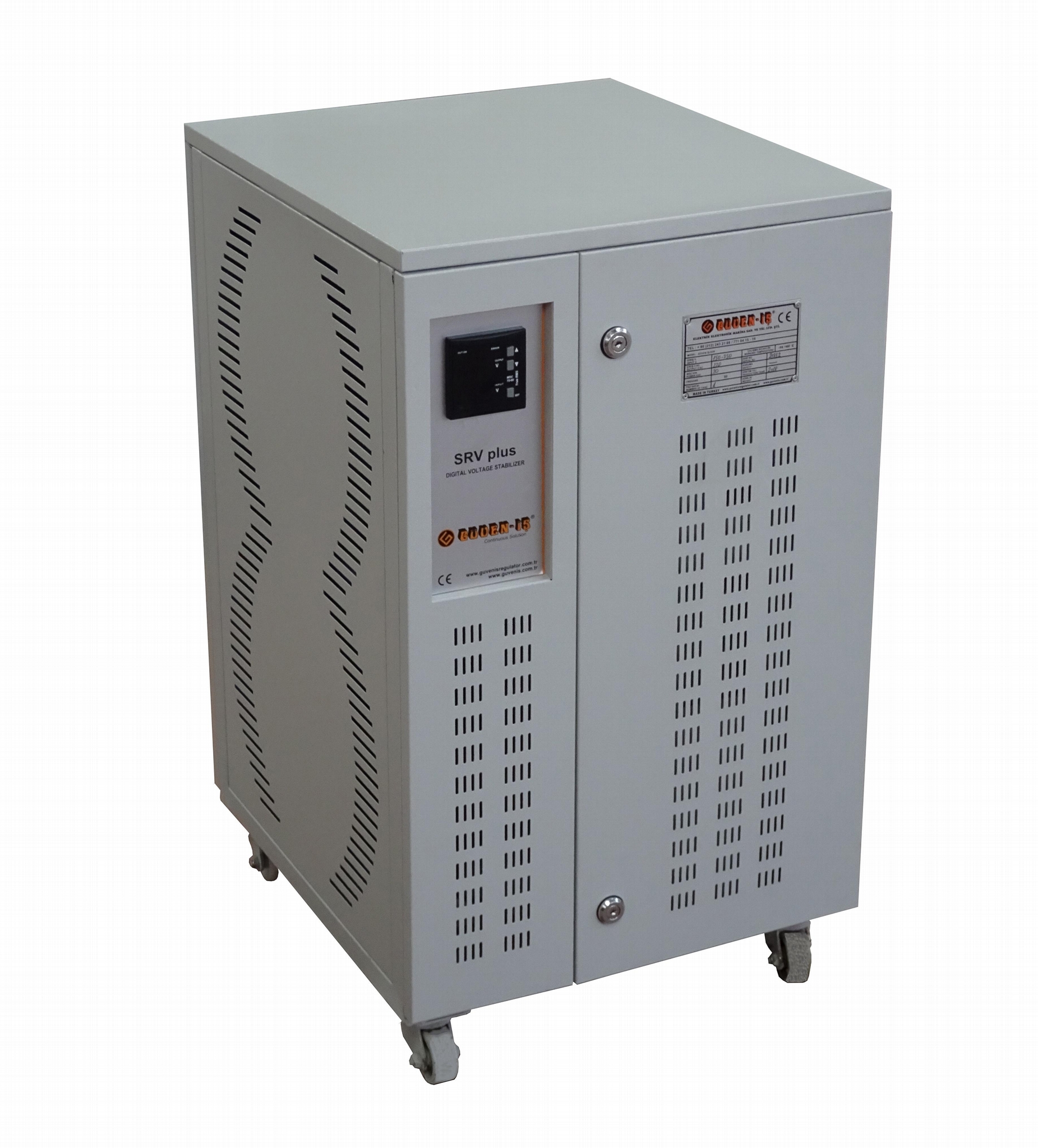 Voltage Stabilizer 20kva Single phase - DVR-M1 - GUVEN-IS (Turkey ...