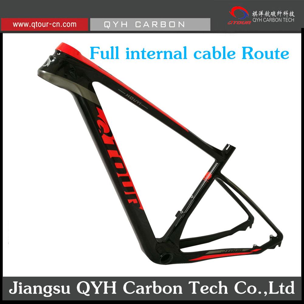 CHINA 29" Mountain Bike Frames CARBON FIBER BB92 MTB frame 29ER ...