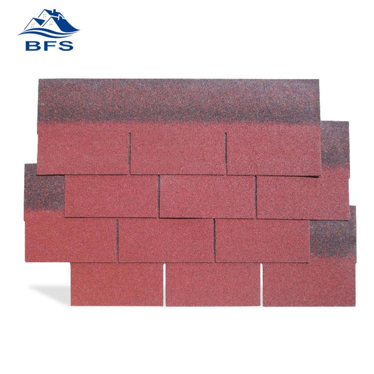 red asphalt roof shingles - single layer - BFS (China Manufacturer ...