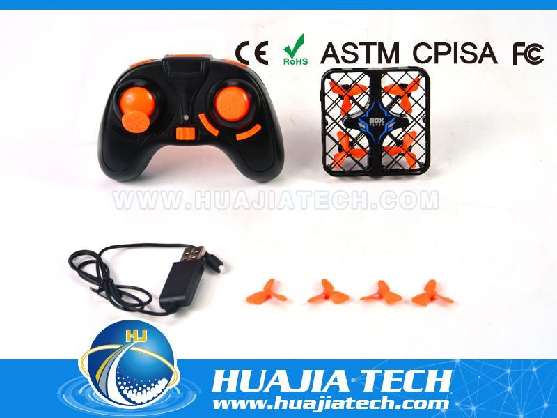 2.4G RC Mini box flyer drone headless mode RC Helicopter Crashworthy ...