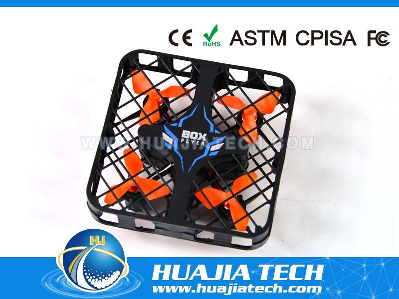2.4G RC Mini box flyer drone headless mode RC Helicopter Crashworthy ...