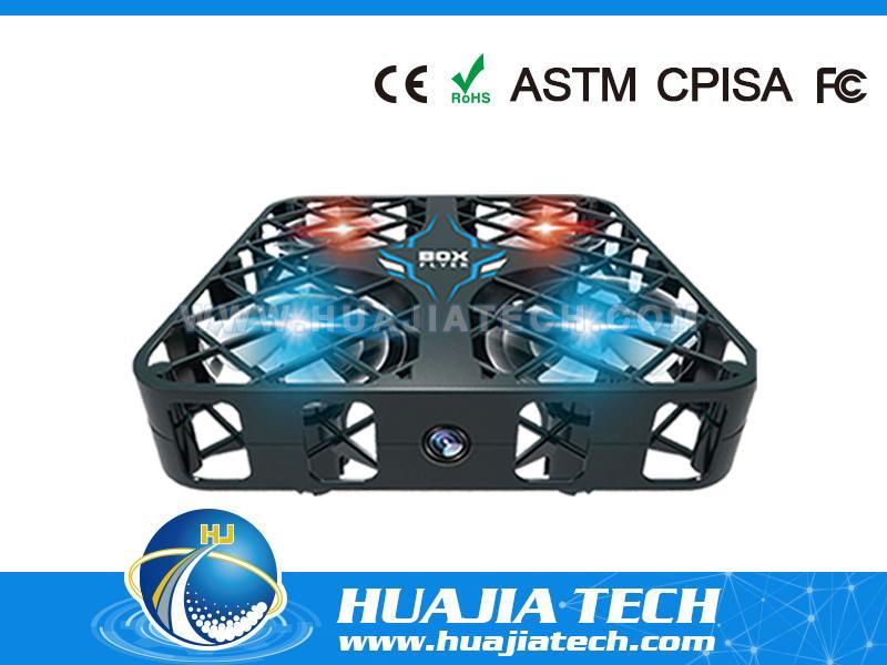 2.4G RC Mini box flyer drone headless mode RC Helicopter Crashworthy ...