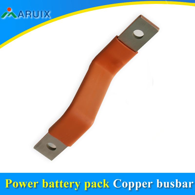 Power battery expansion joint laminated copper bus bar flexible ...