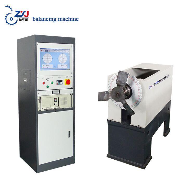 hart support testing machine axial flow dynamic balancing machine blade ...