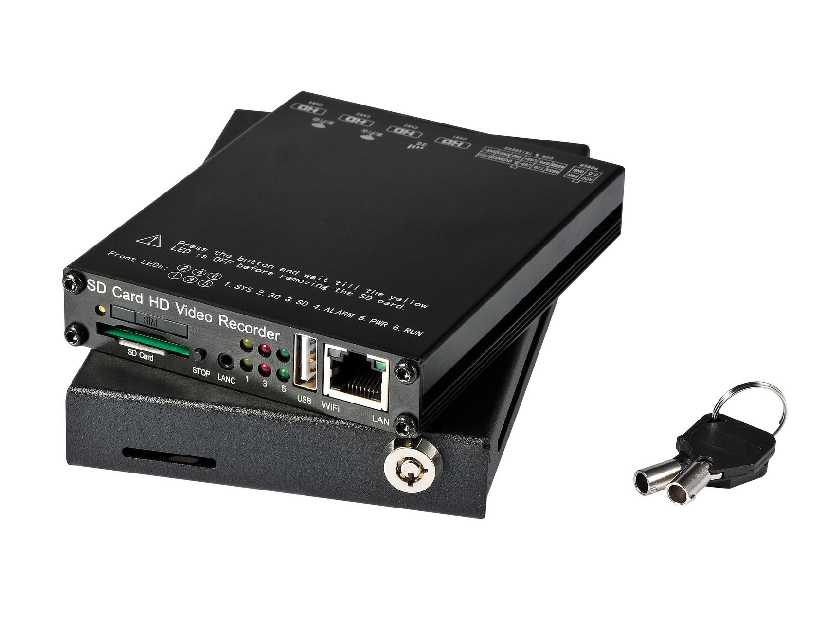 1080P MDVR systems for Truck Bus Taxi, Mobile DVR - HDVR004 (China ...