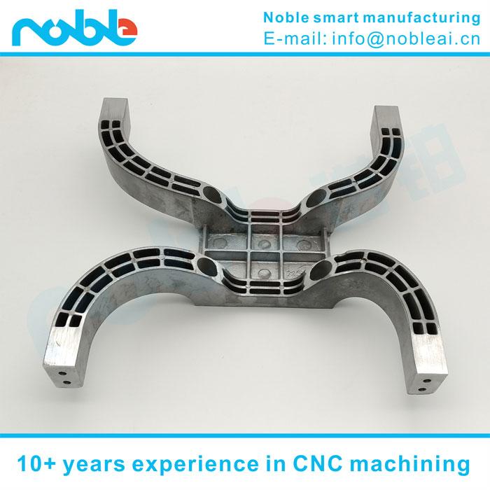 aluminum alloy stair climbing robot bracket CNC machining - Noble ...