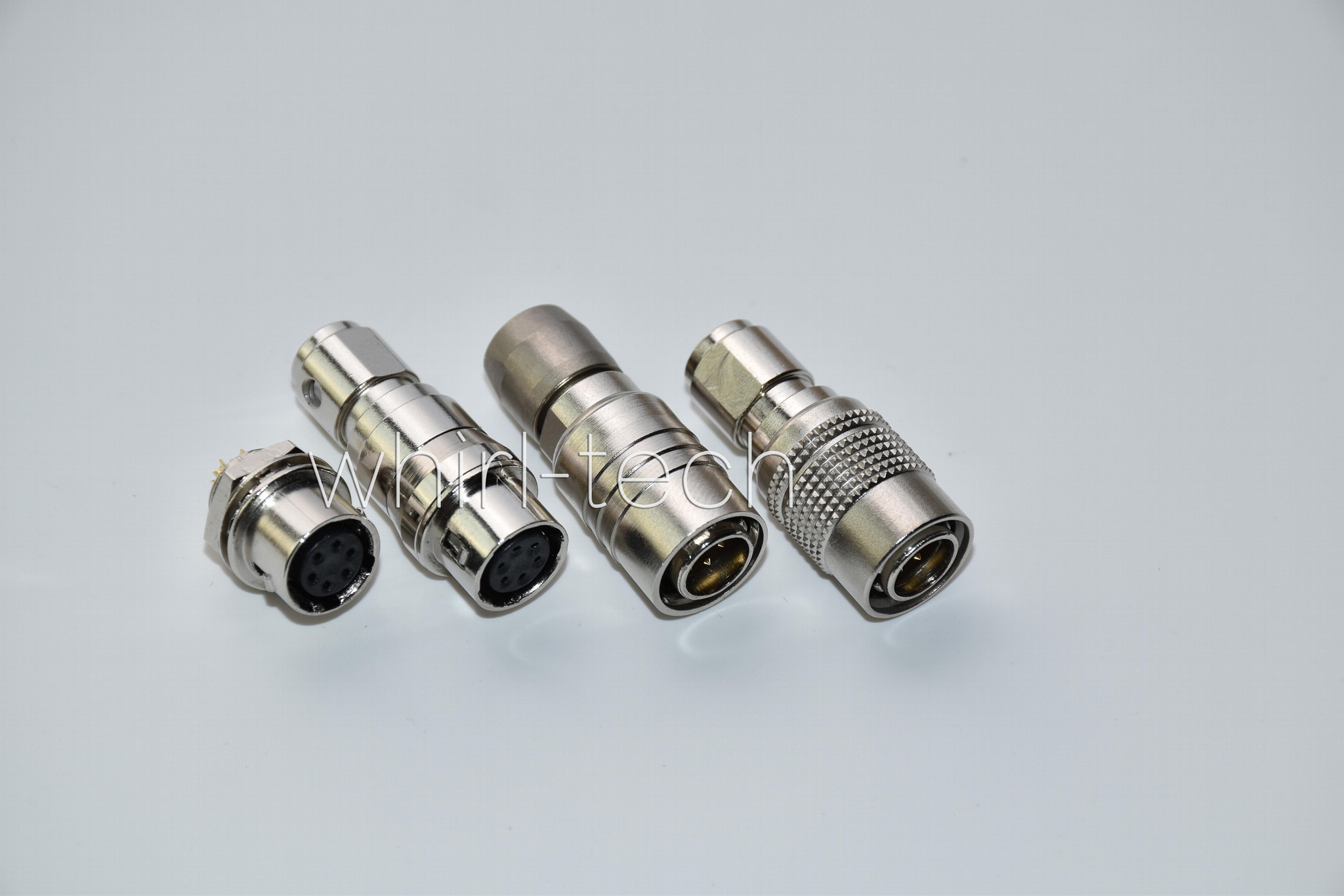 HR10A-7p-4p Audio Video Male Plug Hirose Circular Connector - connectors compatible with Hirose ...