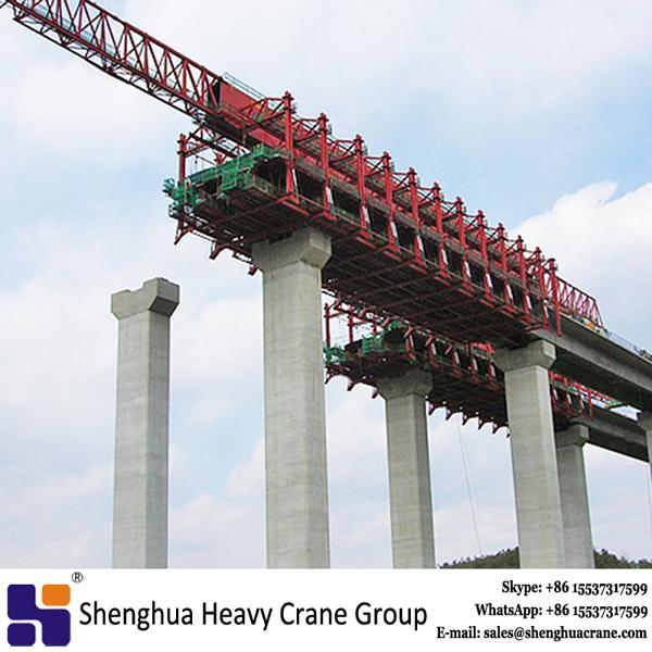 Bridge construction 900 ton overhead movable scaffolding system - MSS ...