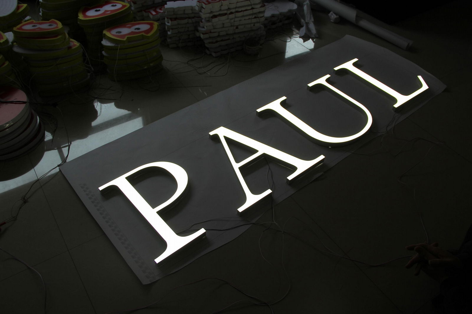 30mm Acrylic Letter Led Frontlit Letter Sign Mini Letter - LOPO-007 ...