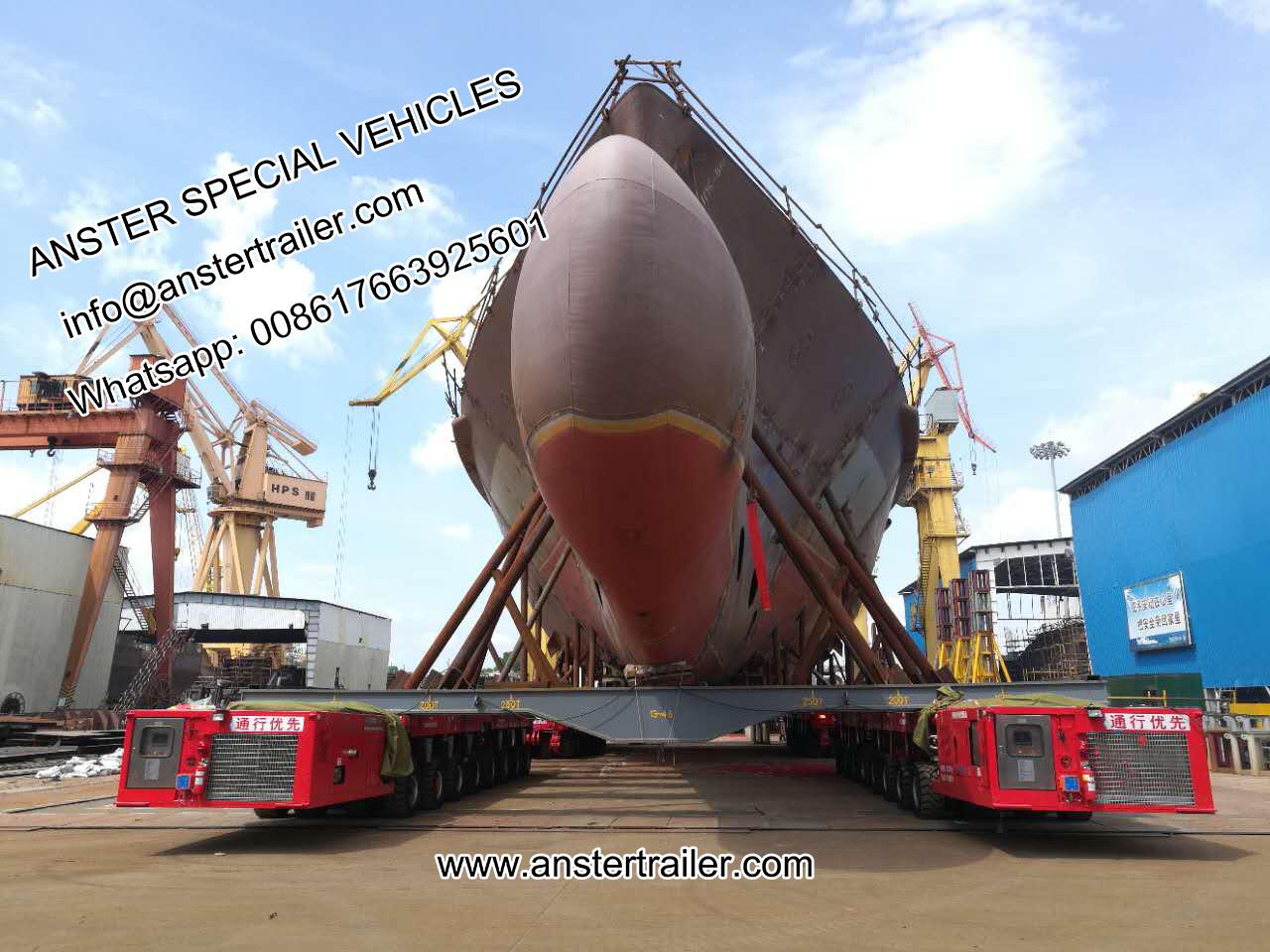 Nicolas Goldhofer SPMT Module Trailers for Sale with Q690 - 504 ...