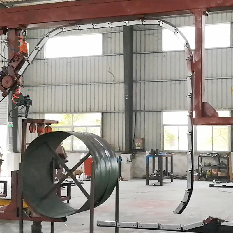 Seal Joint Semi Automatic Steel Bundling Machine For Aluminum Coil ...