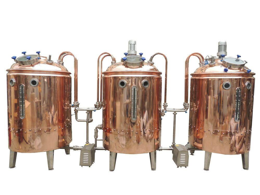 Copper Beer Brewing System For Teaching - ZH - ZUNHUANG (China ...