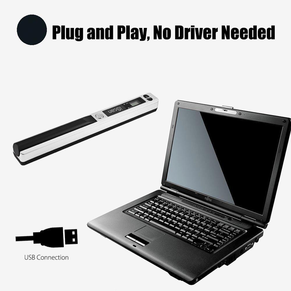 Handy Scanner with LED Display, A4 Scanner - iscan01-silver - iscan ...