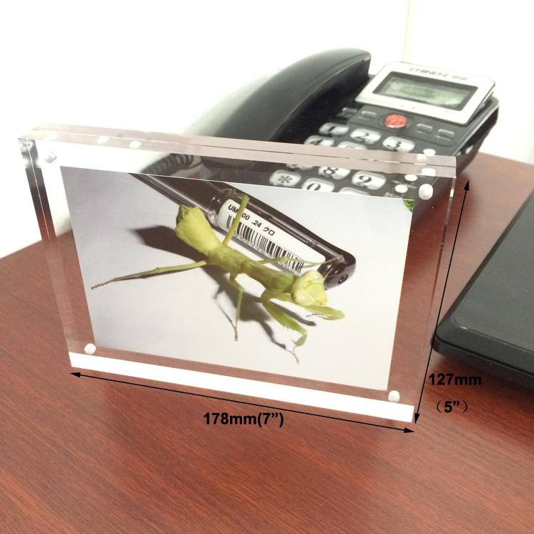 Clear Acrylic Magnet Photo Frame 6X8INCH - LB-004 - LB (China Trading ...