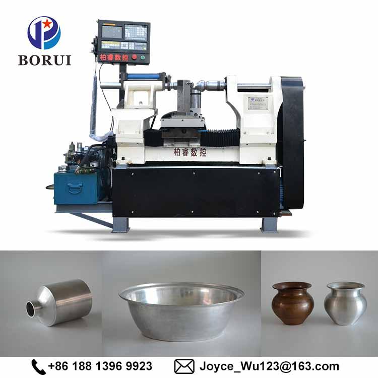 cnc machine aluminium SPINNING MACHINES ECONOMICAL - BR 500 - BORUI ...