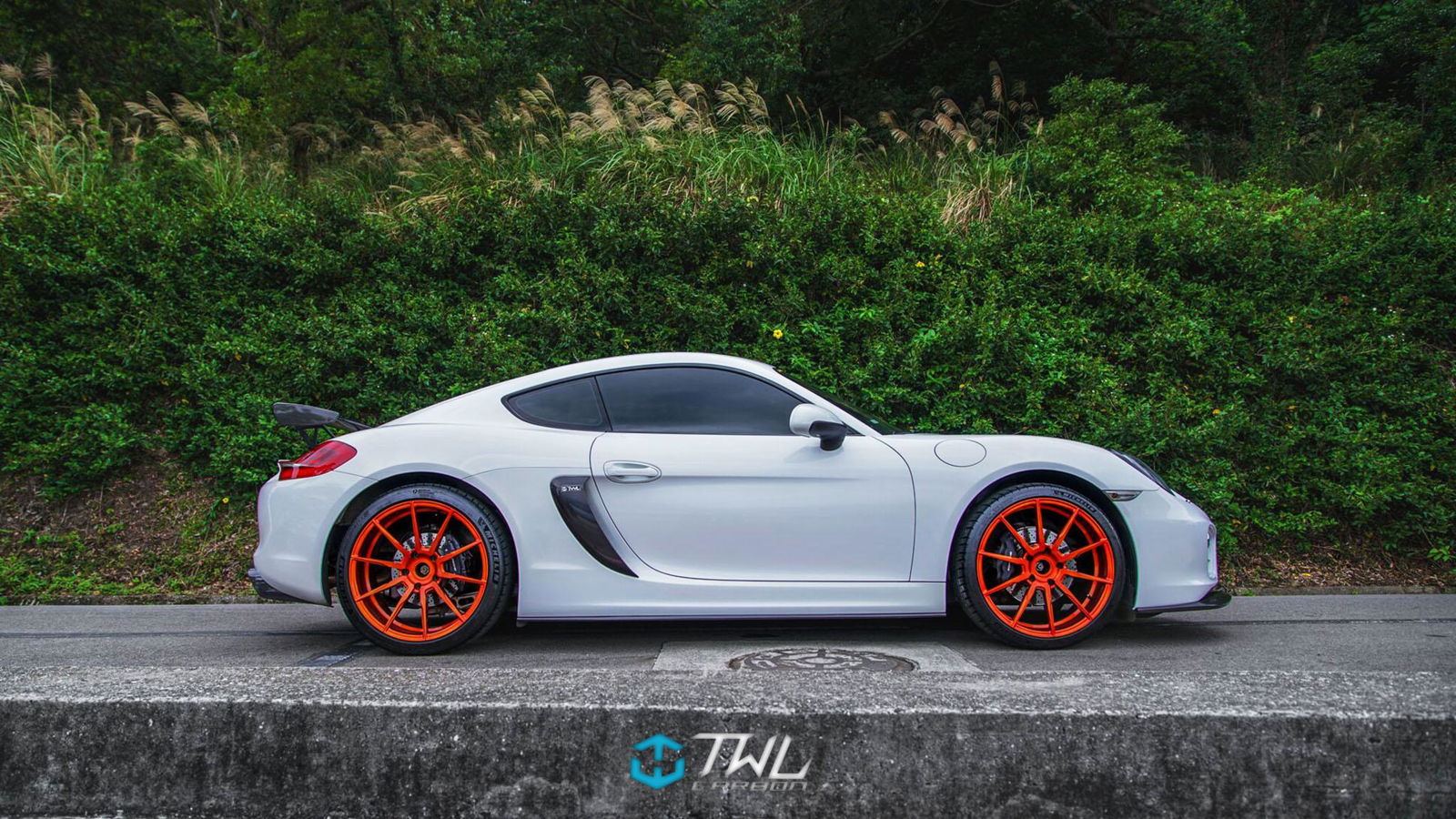 Porsche 981 Cayman Boxster GTS GT4 Carbon Fiber Rear Side Air Intakes ...