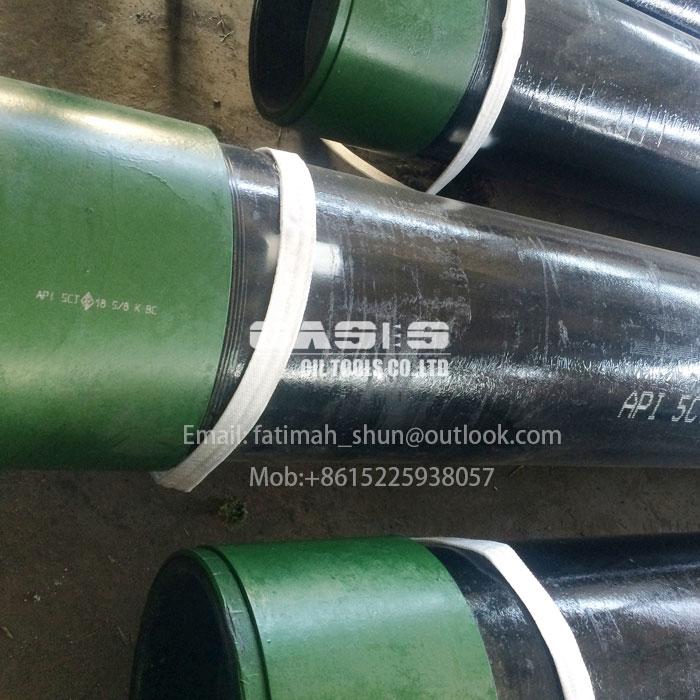 API 5CT J55 N80 API casing and tubing pipe with BTC connection - 9 5/8 ...