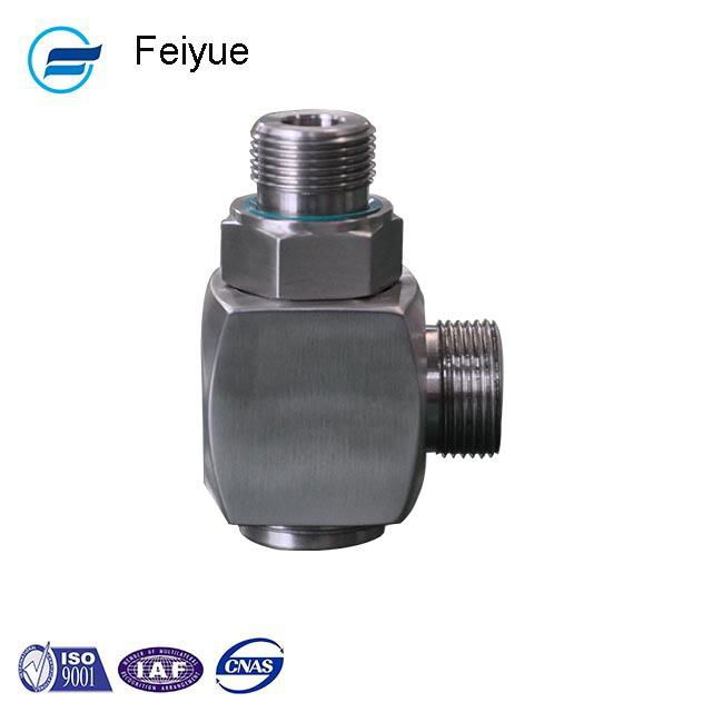 1400 Series High pressure low speed angle rotary pipe joint air swivel ...