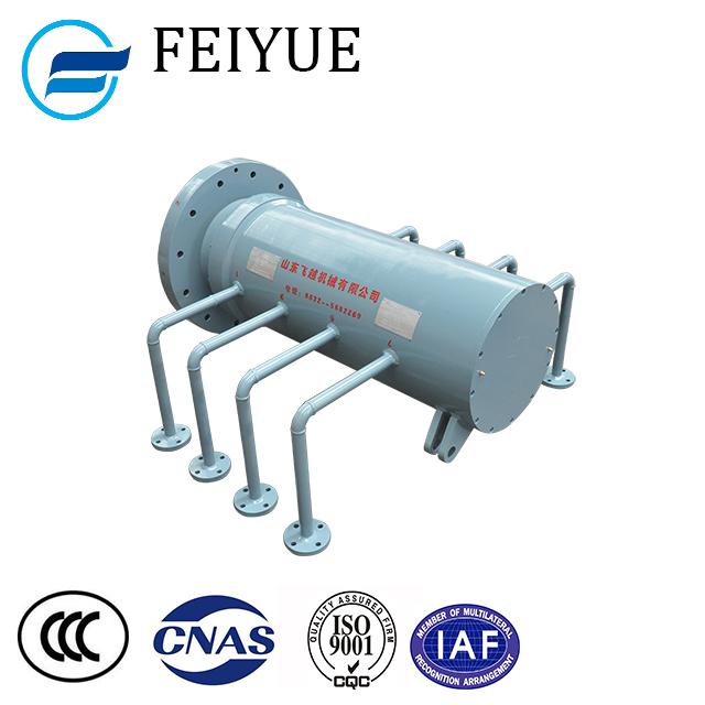 Hydraulic oil multipath compressed air converter trunnion rotary union ...