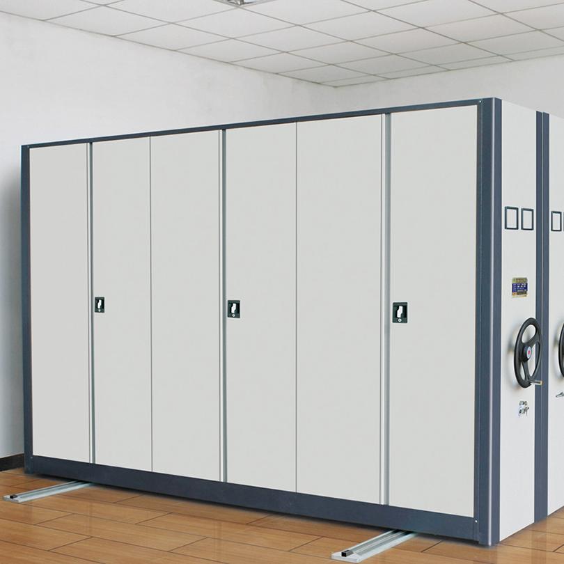 Knock down movable library compact shelving manual mass shelf - YT-M ...