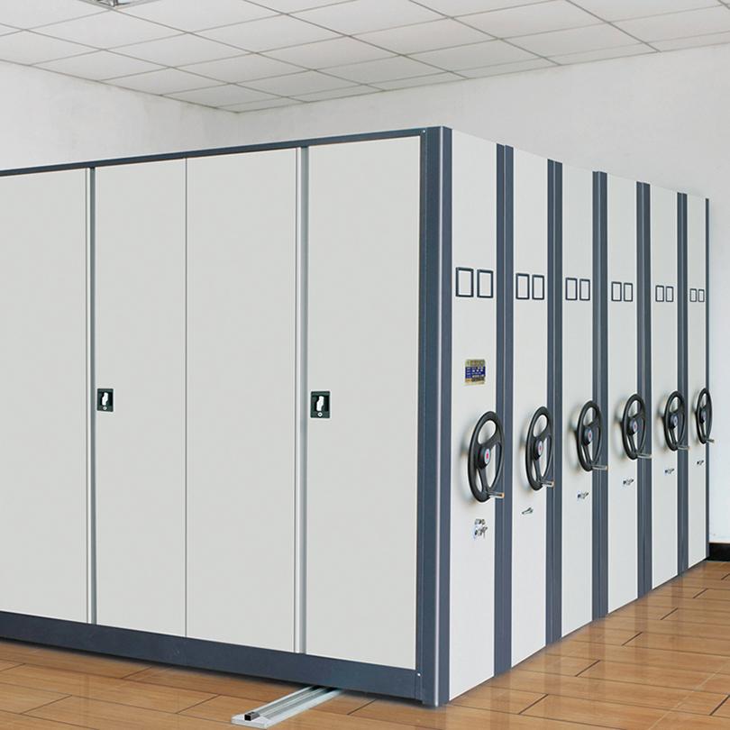 Knock down movable library compact shelving manual mass shelf - YT-M ...