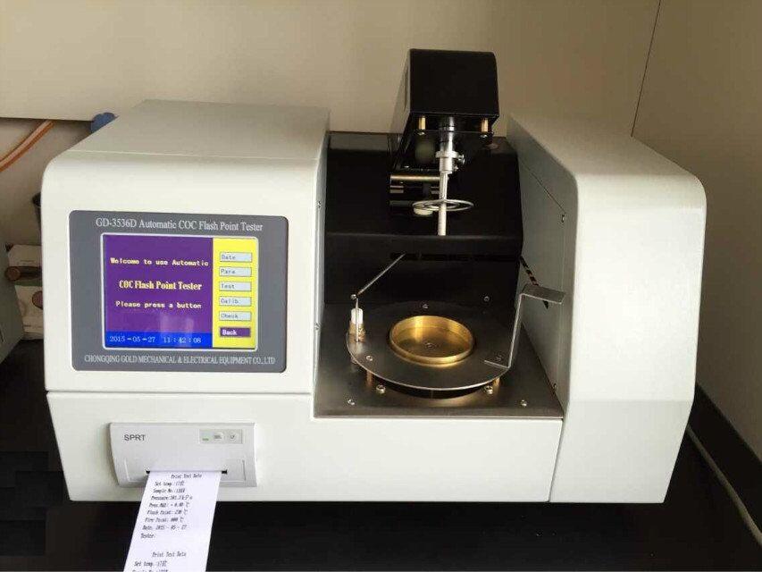 GD 3536D Automatic Cleveland Open Cup COC Flash Point Tester - GOLD ...