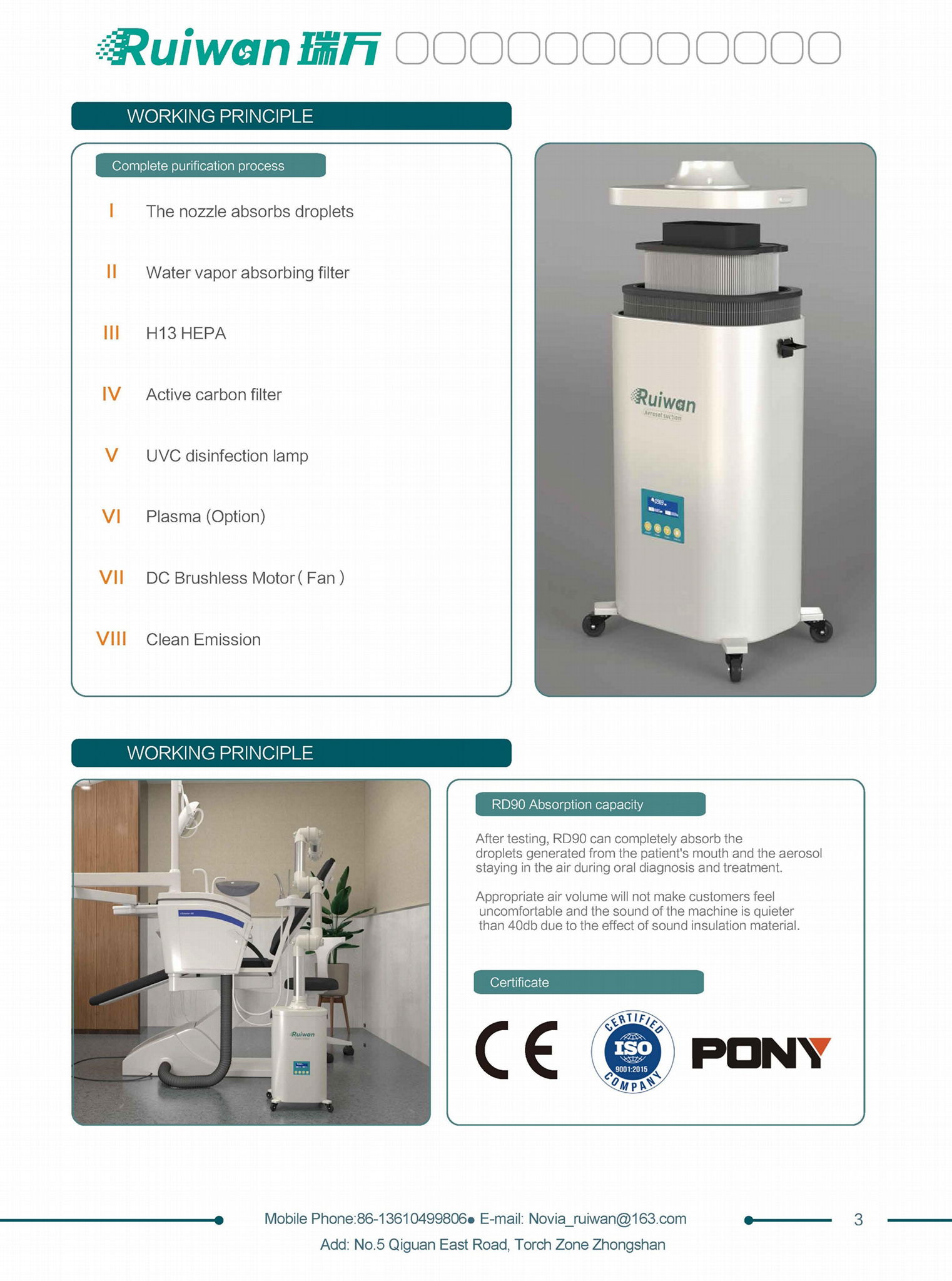 Aerosol suction machine RD90 - RUIWAN (China Manufacturer) - Air ...