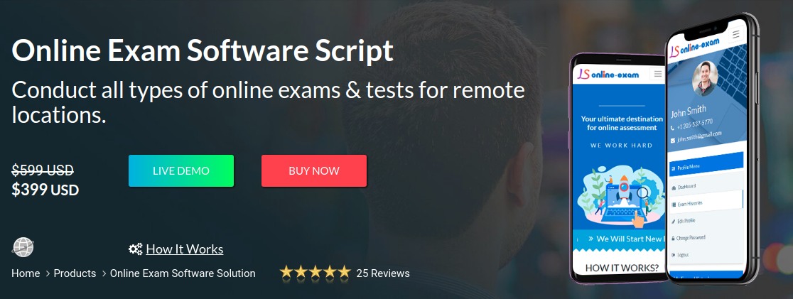 Online Exam Software Script - Logicspice (United States of America ...