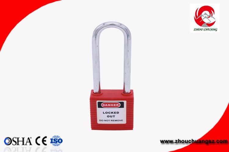 Hardened Steel Long Shackle Xenoy Safety Padlock with Same Keys - ZC ...