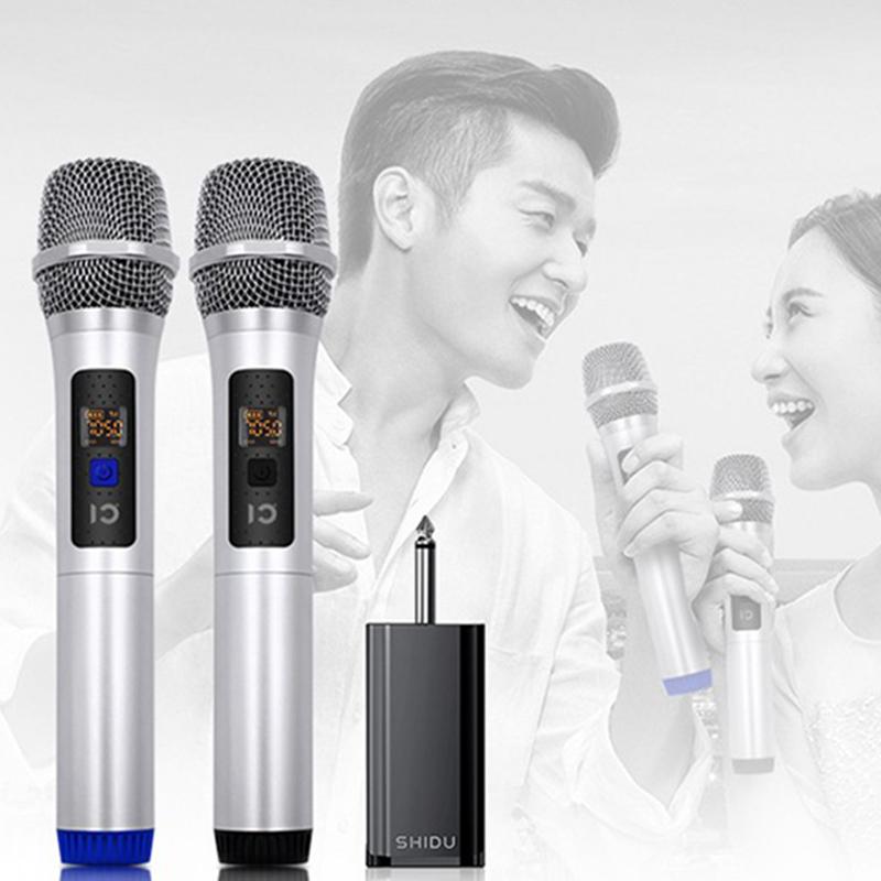 Custom Top Sale Wireless Microphone Karaoke Mic From Shenzhen Shidu ...