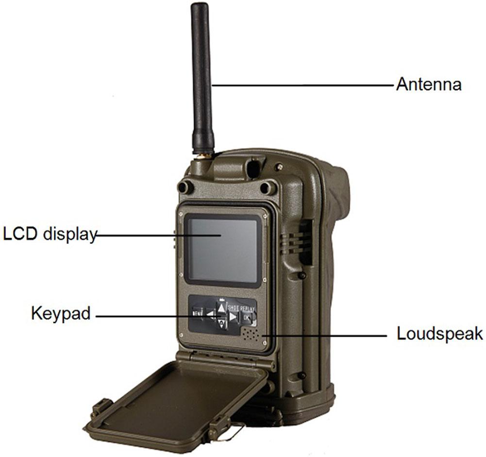 3G GPRS Hunting Trail Game Camera 12MP 1080P HD Low Power Wildlife ...